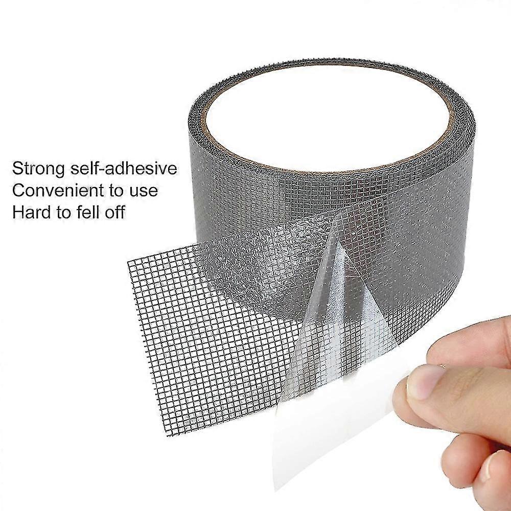 Window Screen Mesh Repair Tape Kit, 3-layer Extra Strong Adhesive ...