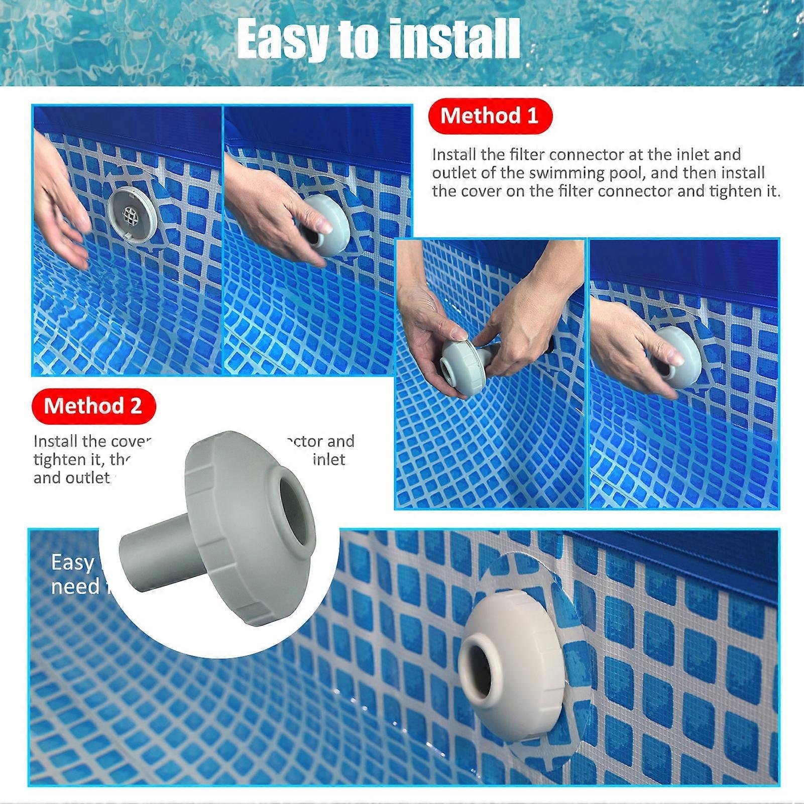 Swimming Pool Outlet Connector Great Filtration Accuracy Large Dirt ...