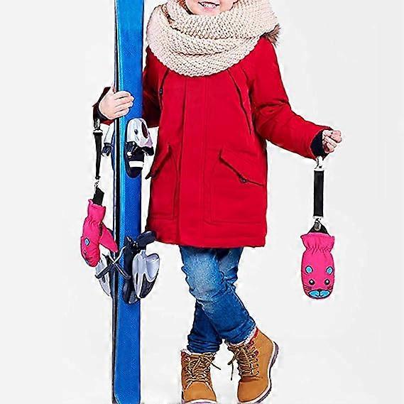 Winter Mittens Clip Elastic Stainless Steel Glove Clips For Toddlers ...