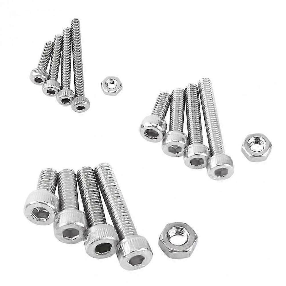 480pcs M2 Hex Socket Screws Set Stainless Steel Hex Socket Cap Head ...