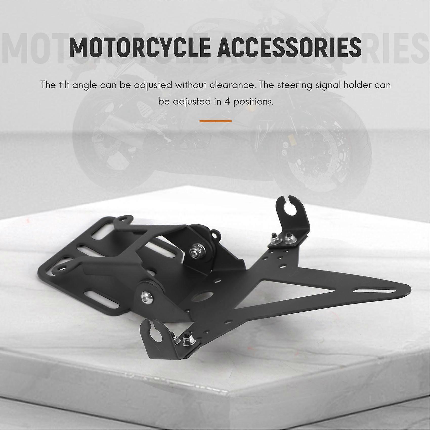 Angle License Number Plate Frame Holder Bracket For Yamaha Yzf R1 ...