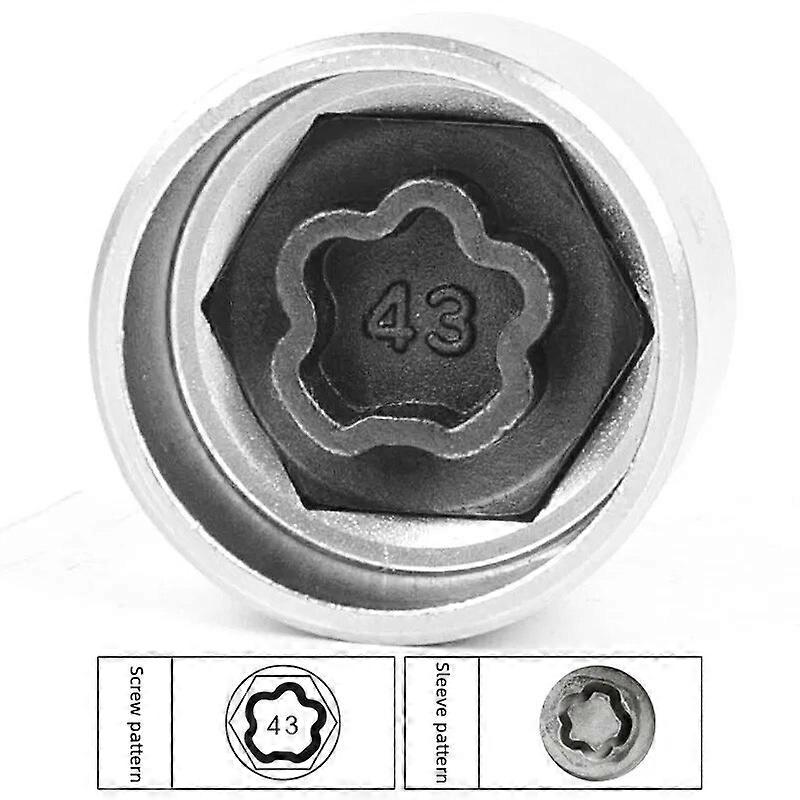 Anti-theft screw key tool for BMW 1 2 3 4 5 7 series X3 X4 X5 X6 GT ...