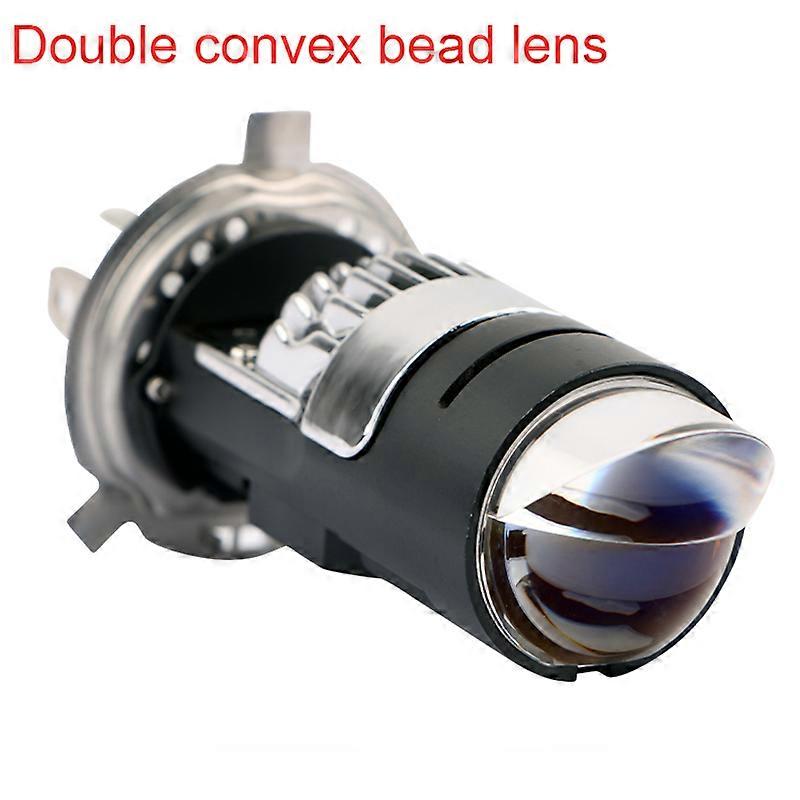 Dual Lens H4 LED Headlight Mini Projector Lens LED H4 Auto Lamp ...