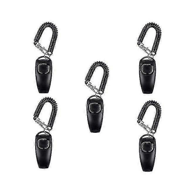 5 Pack Dog Whistles - Anti Bark Non Ultrasonic - Dog Whistle Reminder ...