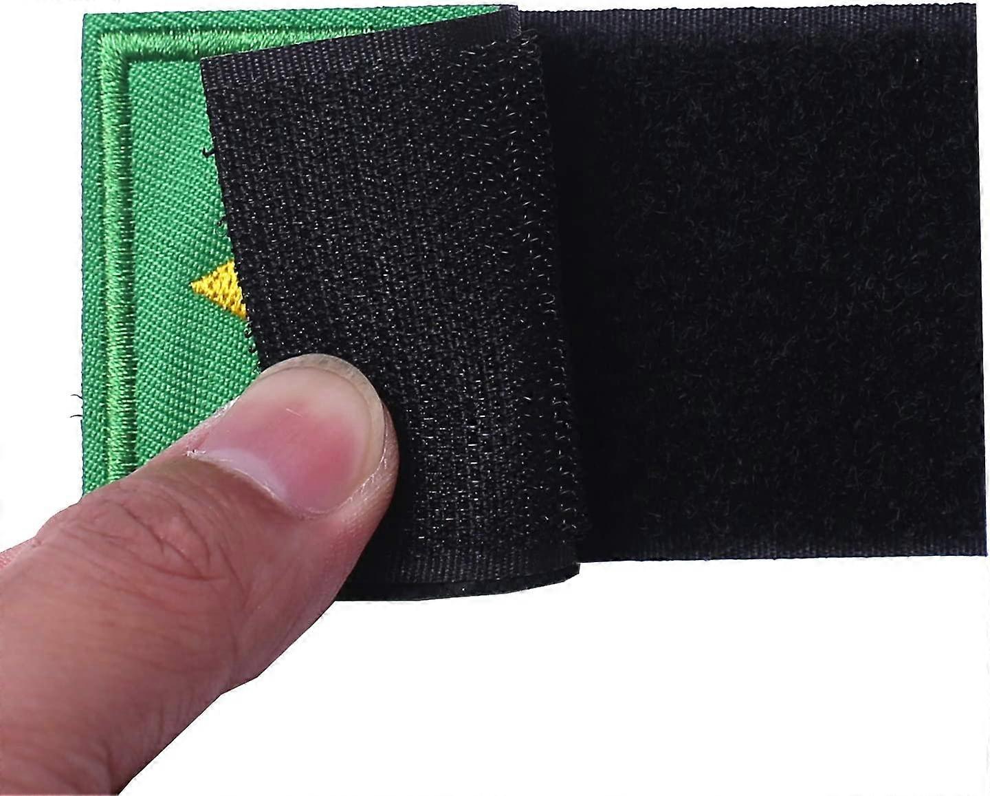 Brazil Flag Patch, Hook and Loop Attach for Military Uniform, Tactical ...