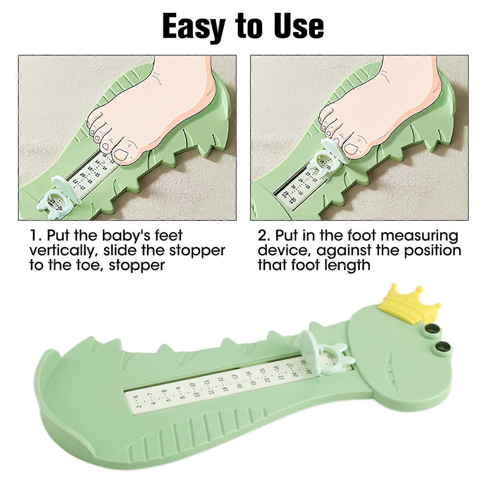 Children's Foot Gauge Set Shoe Size Measurement, Double Scale Foot ...