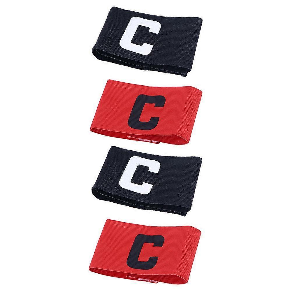 4Pcs Professional Captain Armbands Wear-resistant Football Bands ...