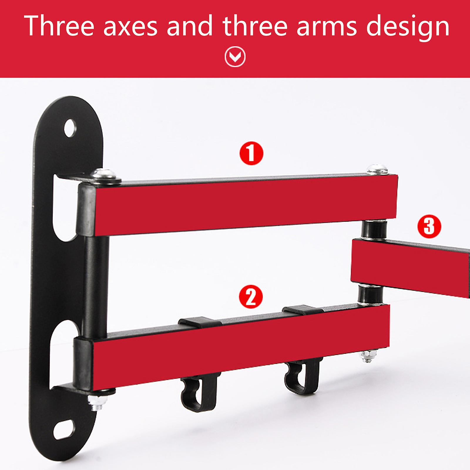 For Echo Show 15 Aluminum Alloy Wall Mounted Swivel 360 Swivel Full ...