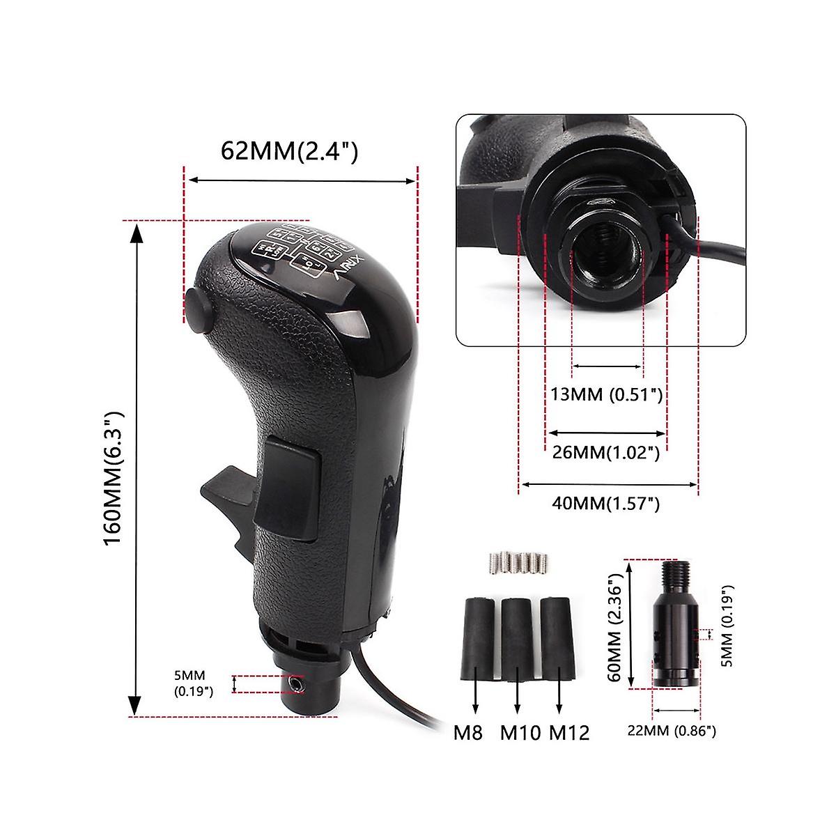 PC USB High Low Gear Simulator Shifter Knob for Logitech G923 G29 G27 ...