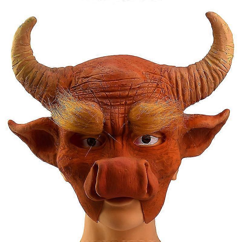 Holy Day Latex Mask Classic Journey To The West Bull Demon King Mask ...
