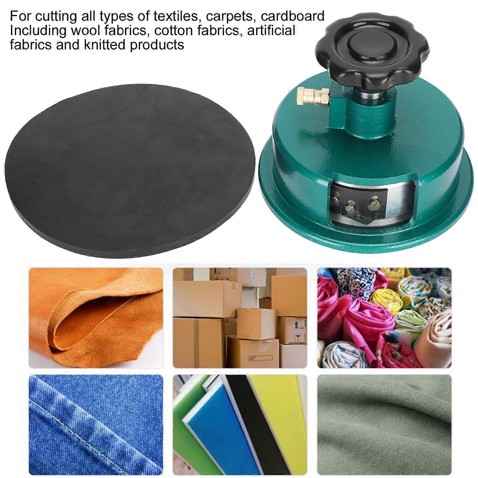 Round Sample Cutter Weight Test Textile Carpet Fabric Cardboard Sampler ...