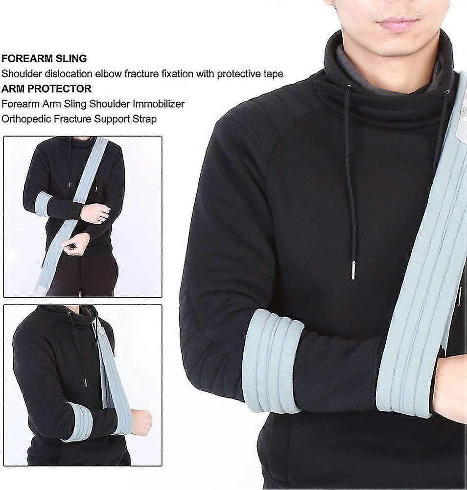 Arm Sling For Forearm Injury, Collar And Cuff Sling, Comfortable ...
