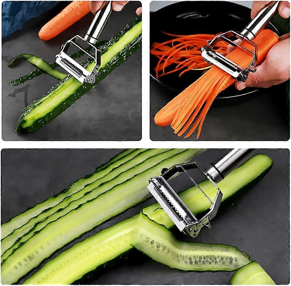 Vegetable Peeler Stainless Steel Double Edge Manual Potato Peeler For ...