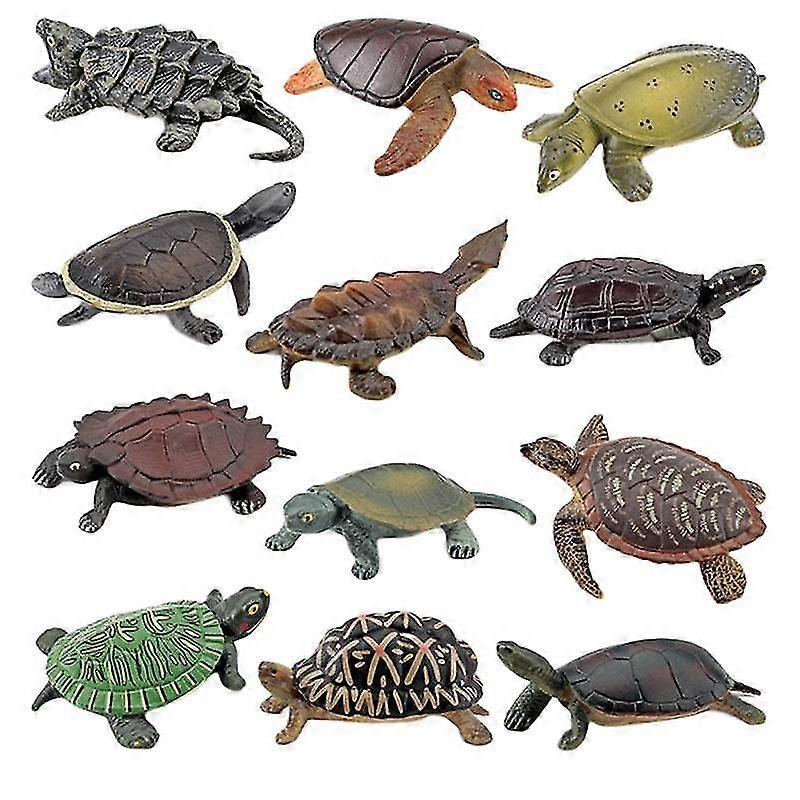 Simulation Sea Turtle Model Toys Ocean Animal Figures For Kids Children ...