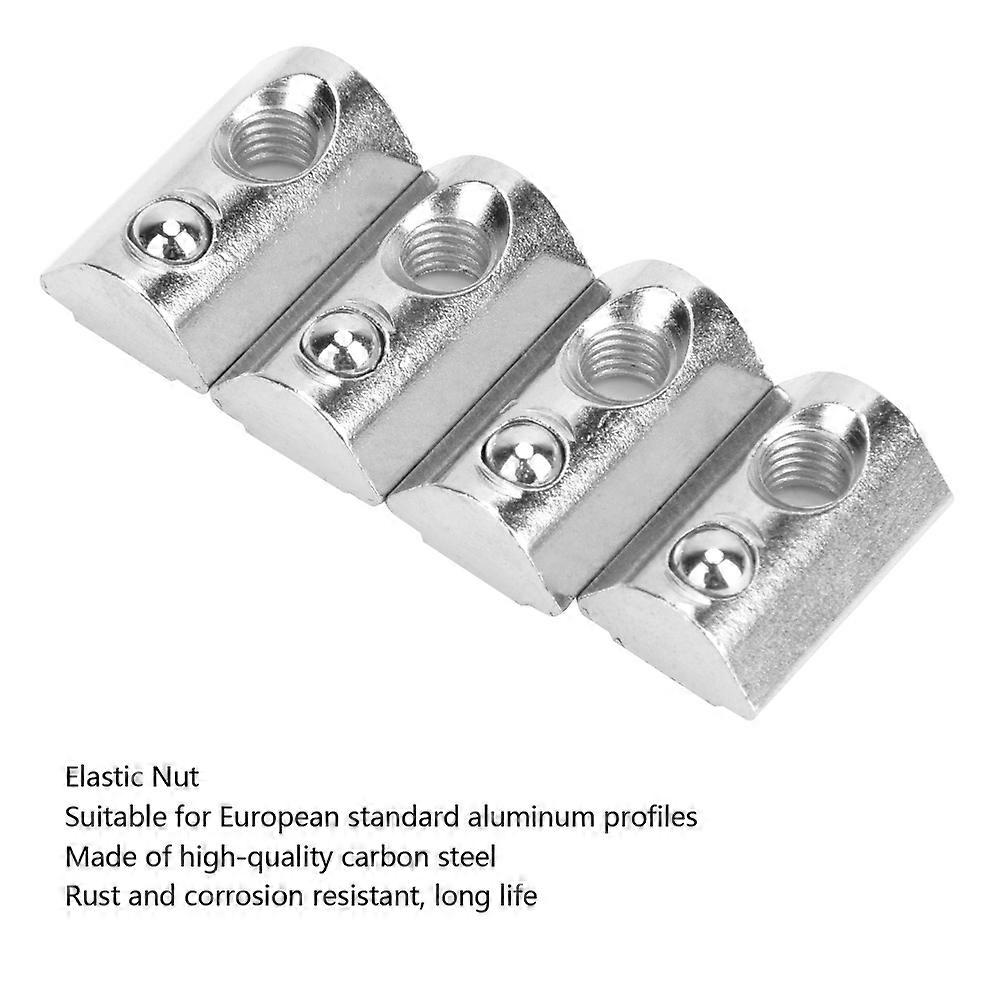50 Pack M6 M8 T Slot Nuts Oxide Finish T Sliding Nut Block Clamping Table Slot Nut Fasteners[M6 ...