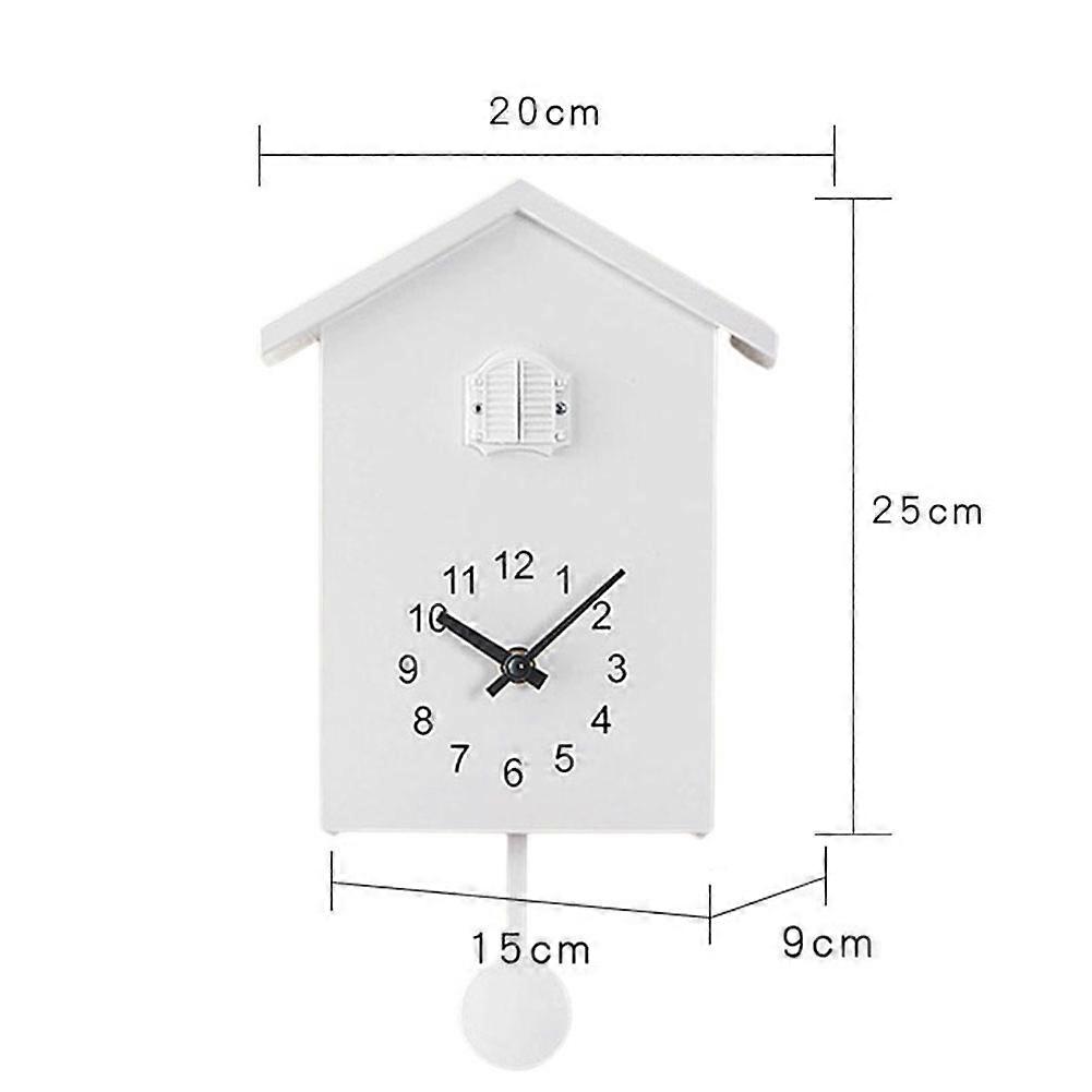 Cuckoo Clock Chimer Sound Clocks With Pendulum Voices Call Bird House ...