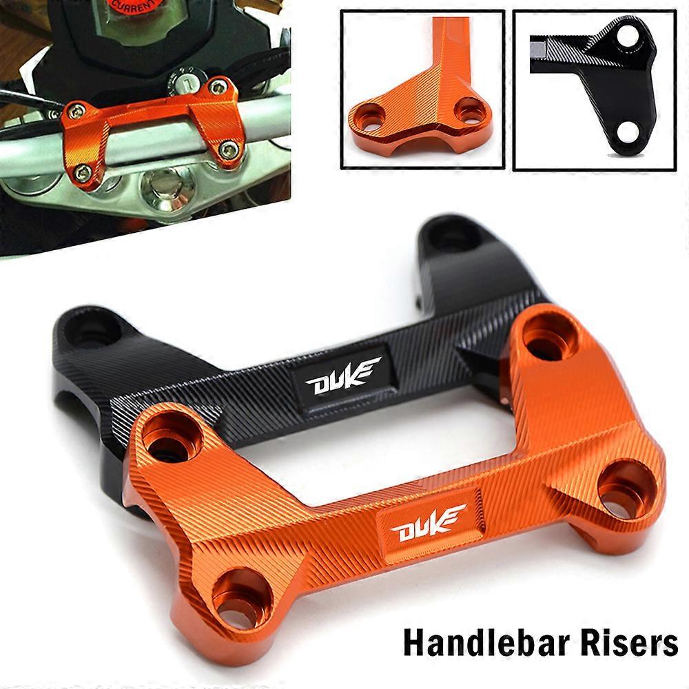Motorcycle Accessories DUKE390 DUKE125 DUKE200 Aluminum Handlebar Risers Top Cover Clamp For KTM ...