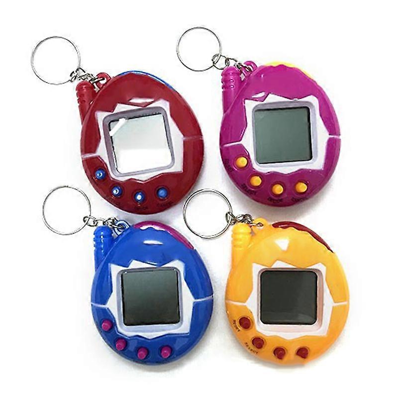Virtual Electronic Digital Pets Keychain Game Keyring Electronic Toys ...