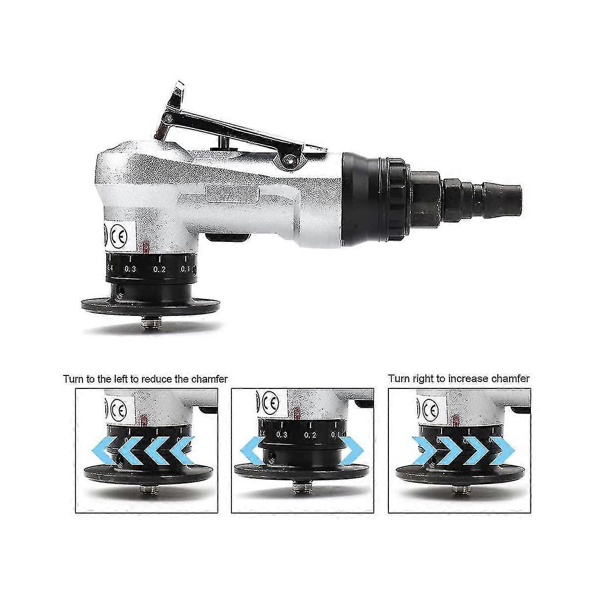 Mini Pneumatic Chamfering Tool With Replace Blades Inserts And Bearings ...