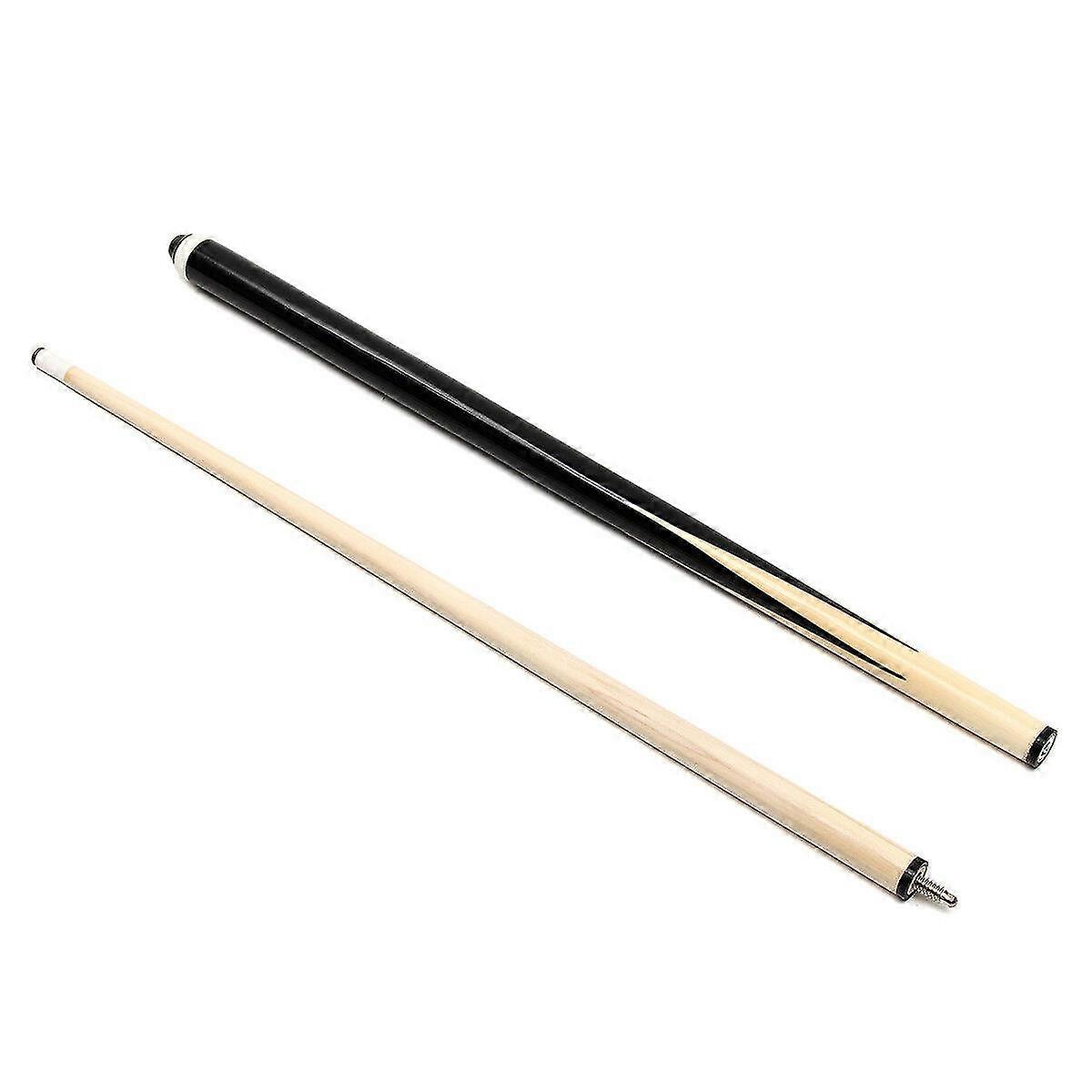 48'' 2-Piece Children Wood Jointed Snooker Pool Cue Stick For Billiards ...