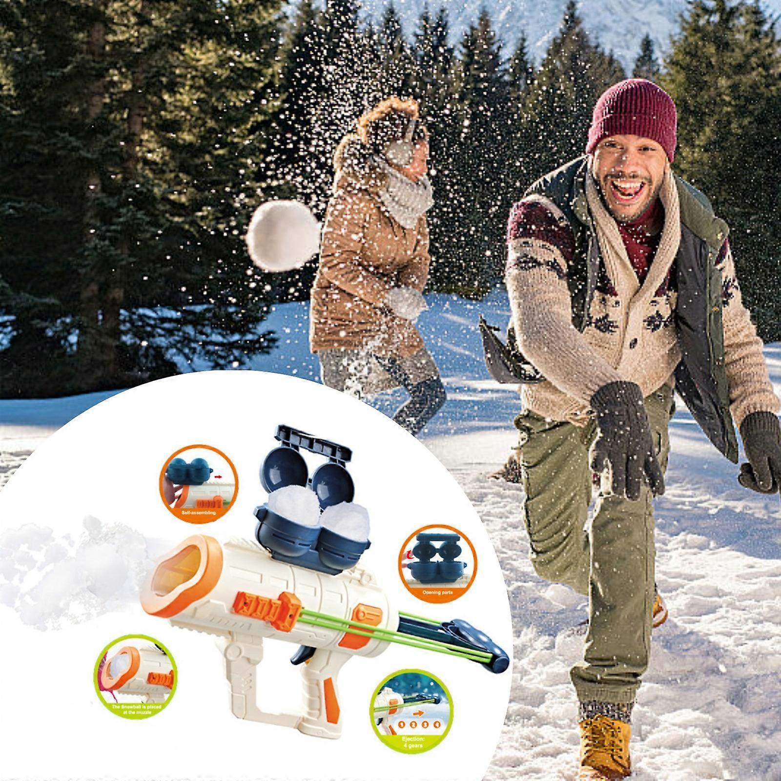 Educational toy Snowball Guns With Snow Clip Children's Winter Snow ...