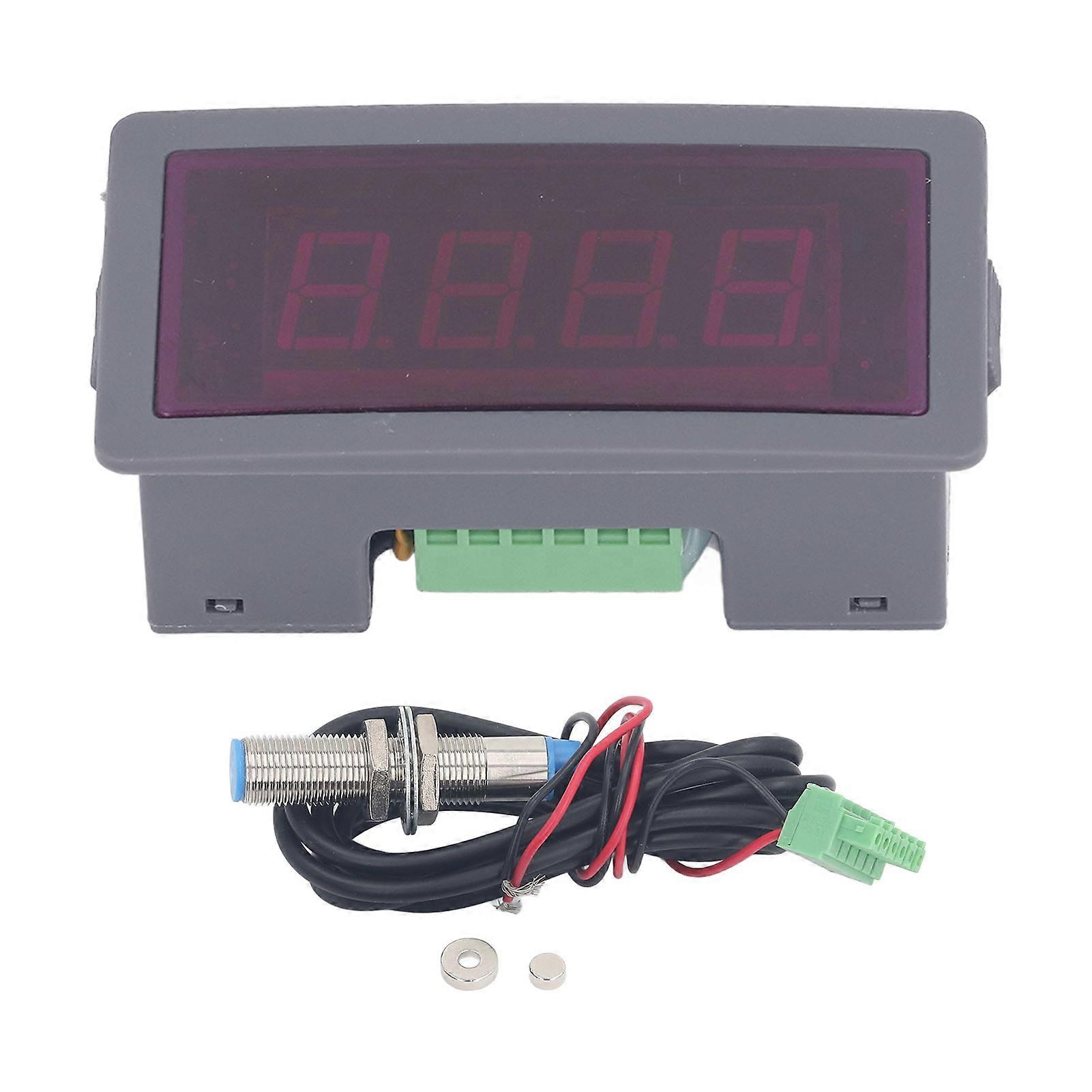 Digital Tachometer 1‑50000RPM 4 Digit LED Display High Precise RPM ...
