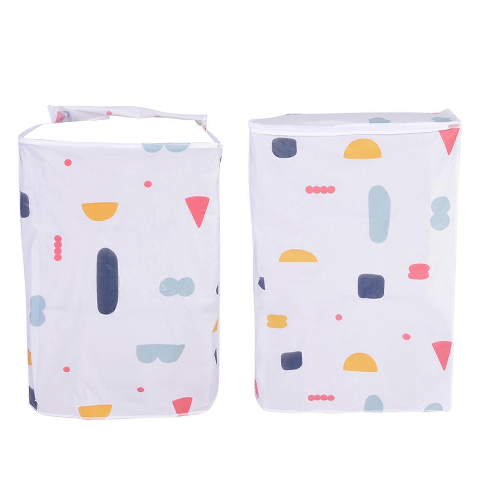 Waterproof Washing Machine Zipped Cover Dust Protection for Top Load ...