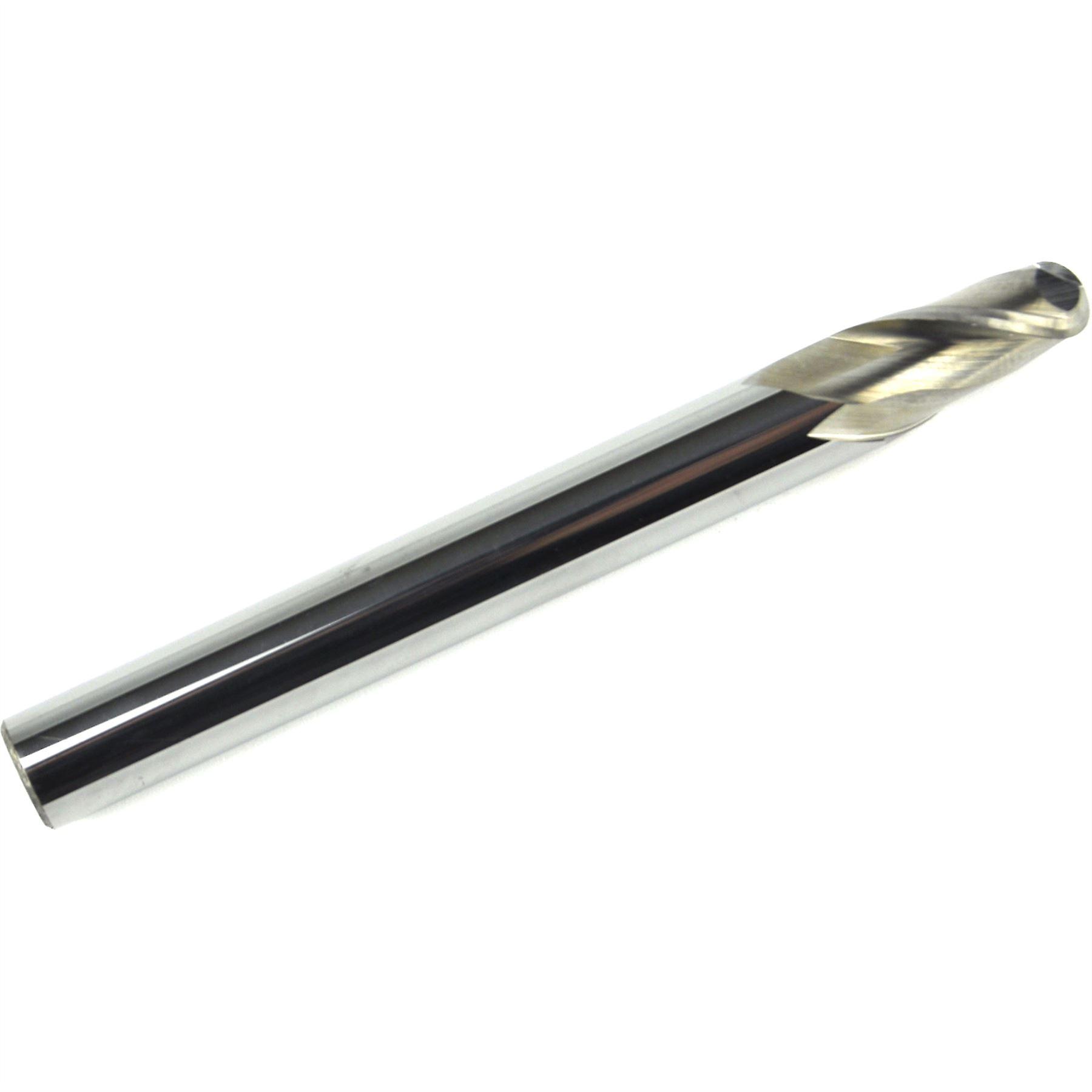 Flux Workshop 8mm 2 Flute Ball Nose End Mill - for Aluminium - 8mm ...