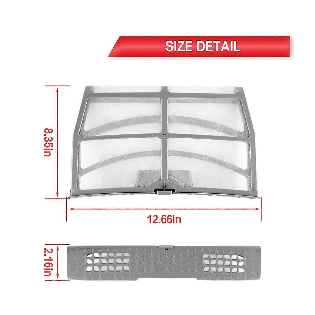 W10859086 W10701353 Clothes Dryer Lint Screen Filter for and Replaces ...