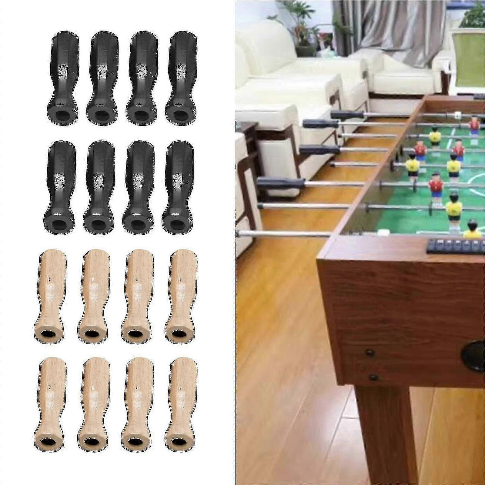8x Soccer Table Handles Part For Standard Foosball Tables Wooden ...