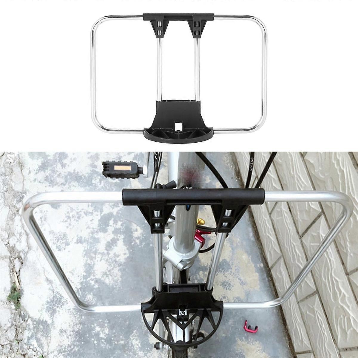 Folding Bike Front Rack Bag Mount Bike Front Cargo Rack Bags for S-Bag ...