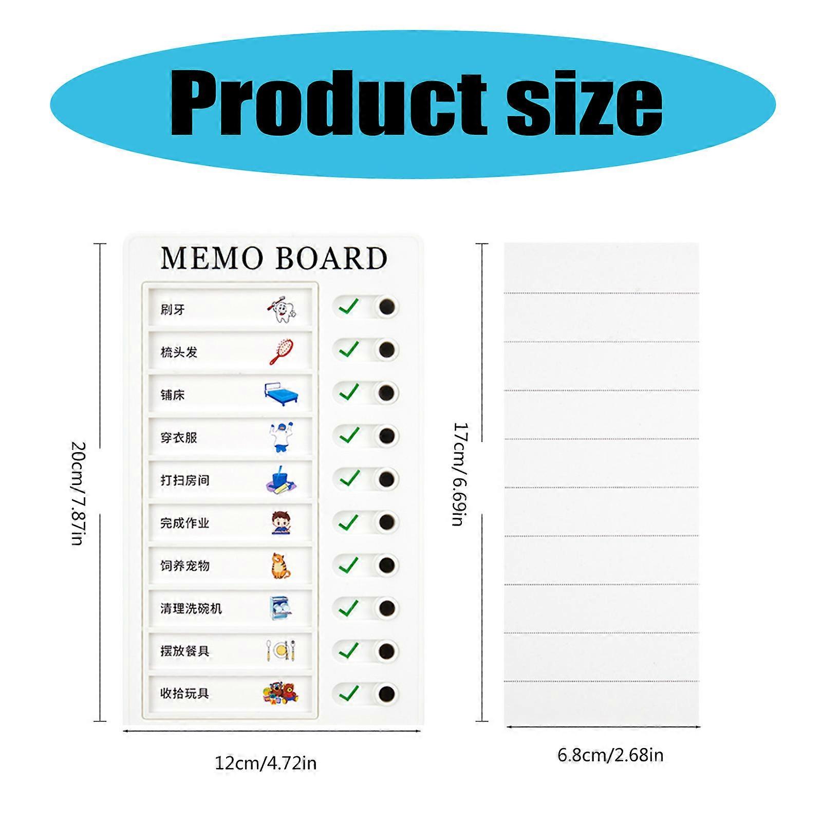 Portable Chore Chart for Kid, My Chore Behavior Reward Chart Daily ...