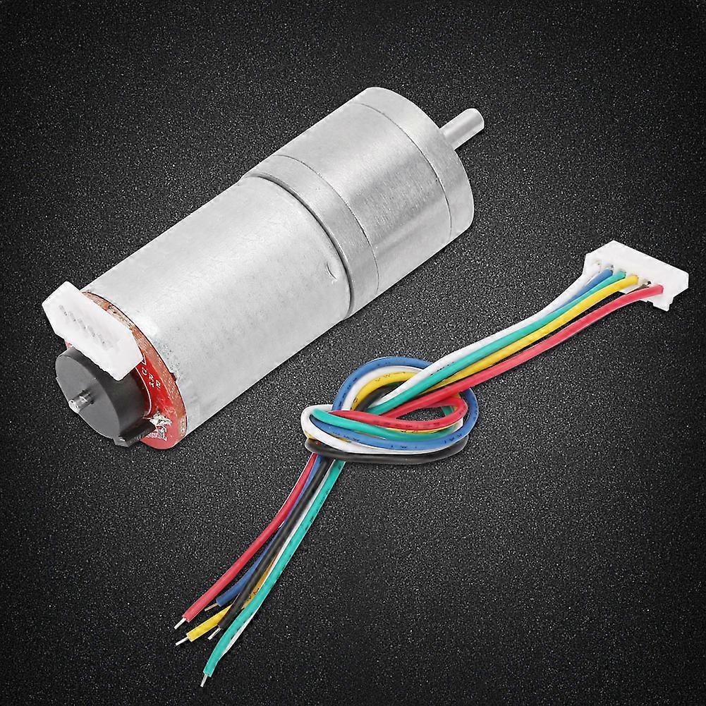 DC 12V Encoder Gear Motor Speed Reduction Motor for Robot RC Car DIY ...