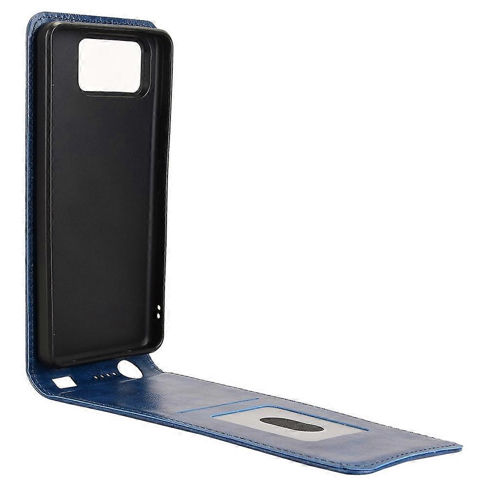 For Asus Zenfone 12 Ultra 5G Case with Card Slot Magnetic Vertical Flip ...