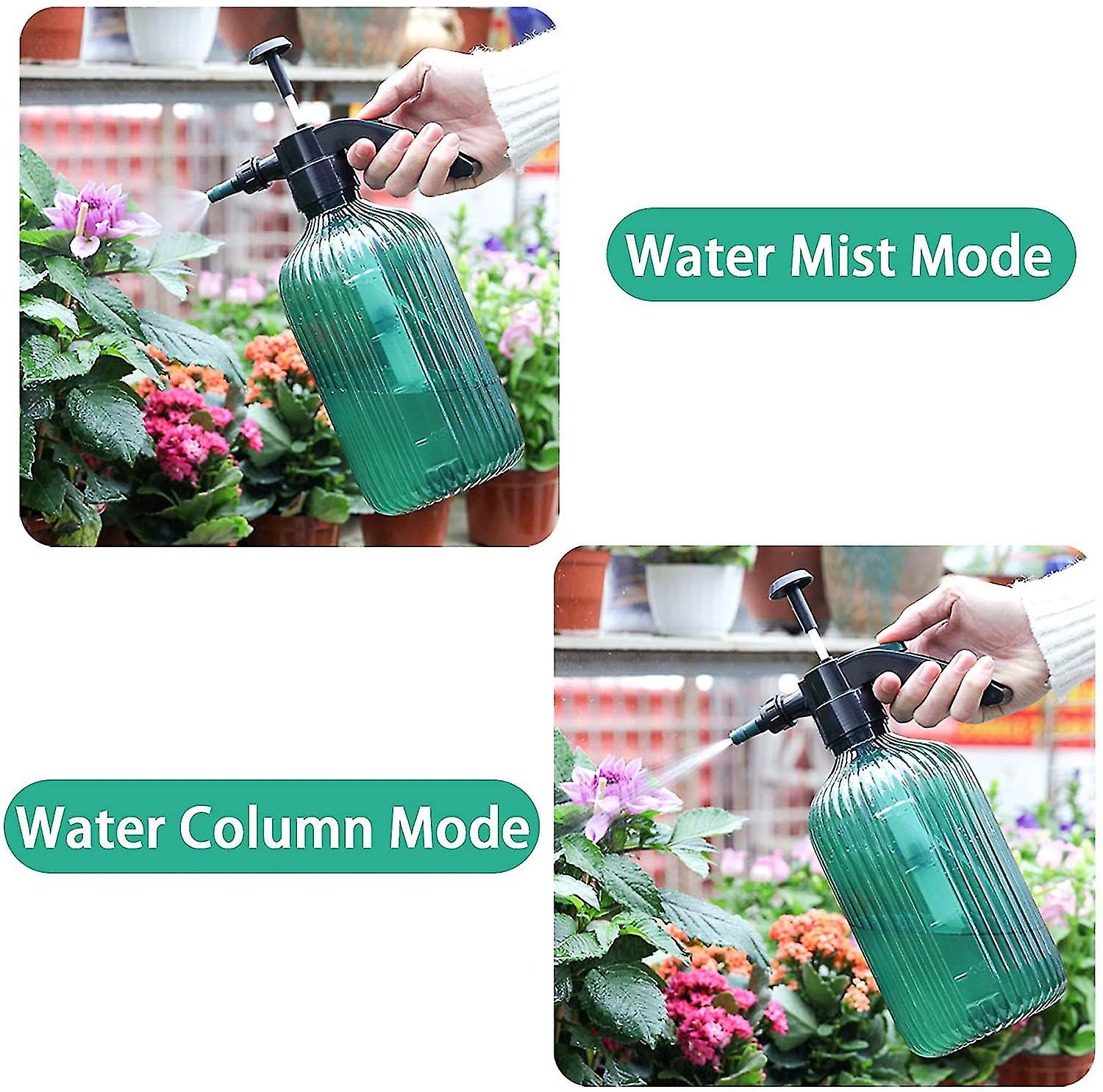 Fine Mist Spray Bottle, Handheld Pressure Spray Bottle With Top Pump ...
