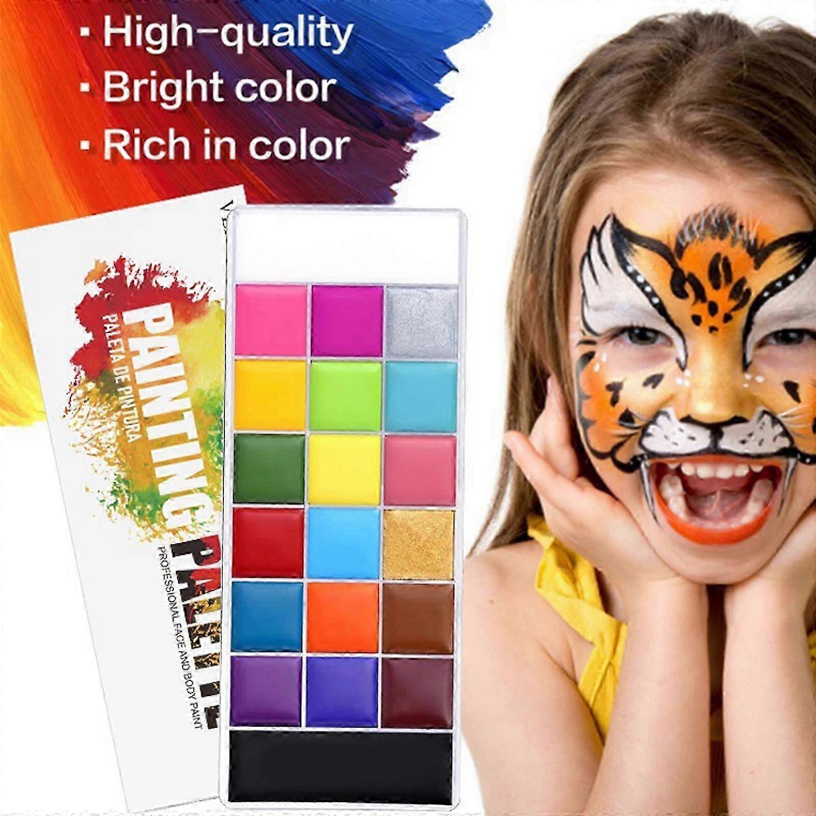 2025 20 Colors Oil Face Paint Body Paint Stage Makeup Face Paint ...