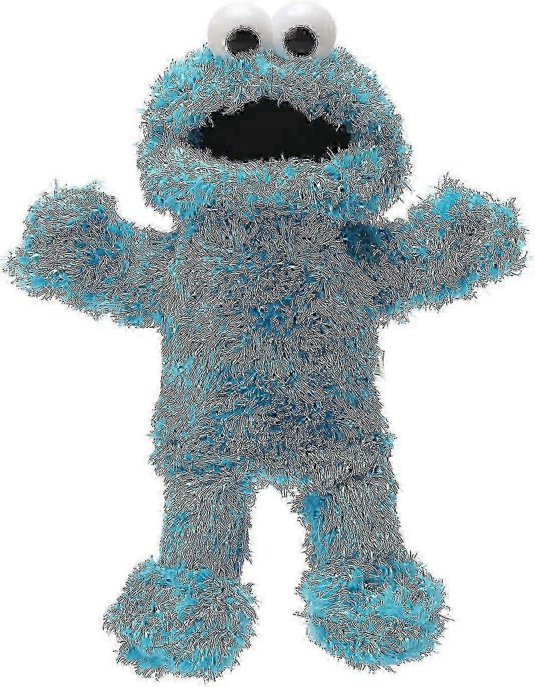 Movie Soft Stuffed Sesame Street Cookie Monster Puppet, Blue Monster ...