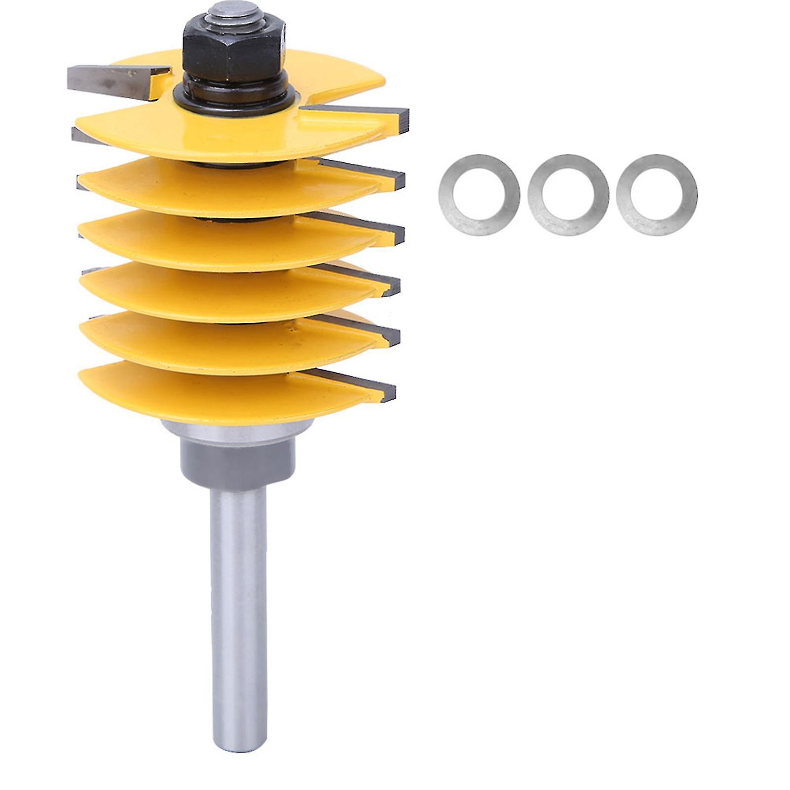 Woodworking Milling Cutter,8mm Shank Finger Joint Router Bit Finger ...