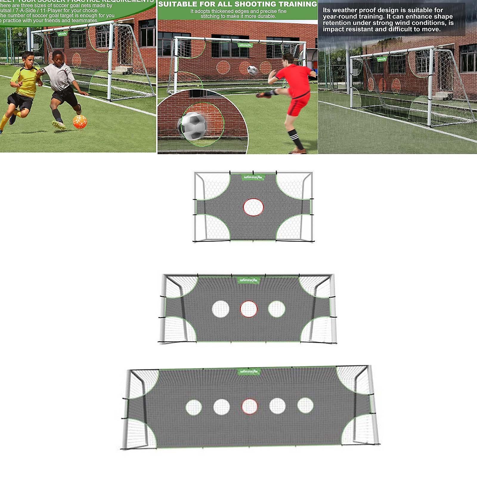 Soccer Goal Target Nets Nylon Netting Soccer Training Aid Soccer Field ...