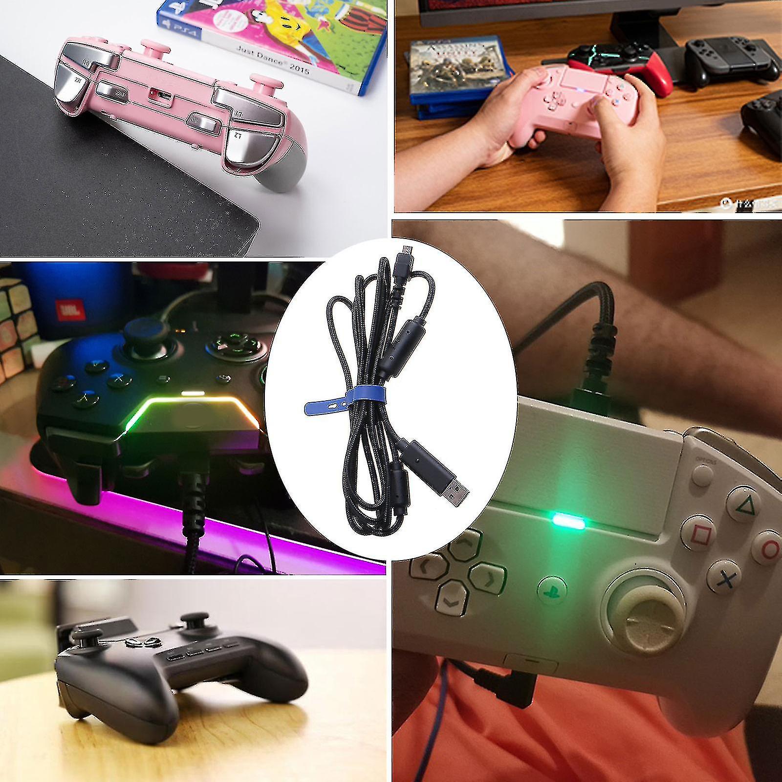 1.9m Detachable Usb Cable Nylon Braid Line Replacement Wire For Razer ...