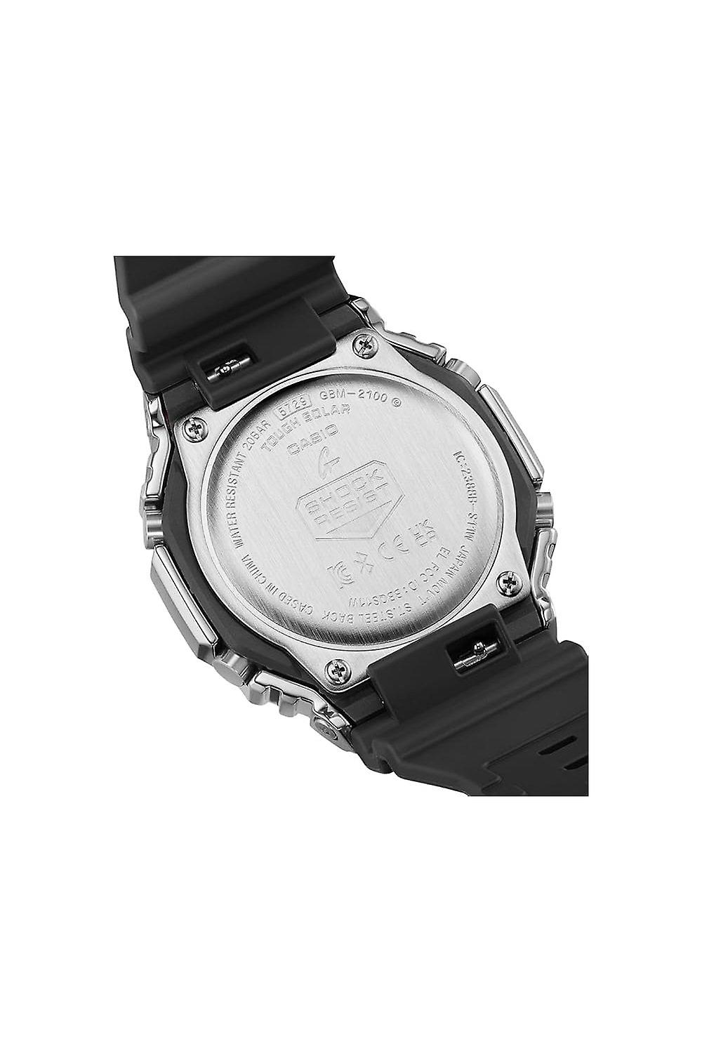 Men's Casio G-Shock Solar & Bluetooth Watch GBM-2100A-1A2ER | Fruugo UK