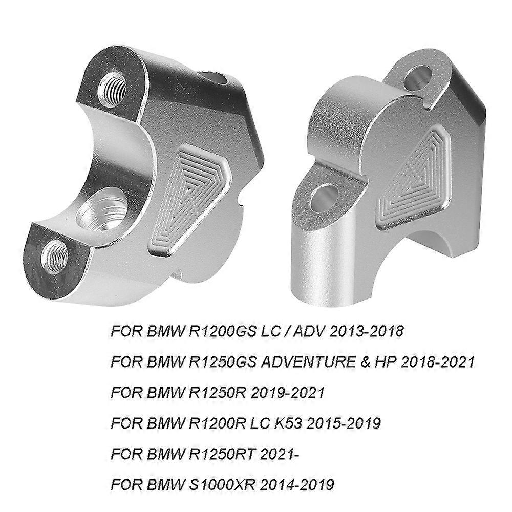 Motorcycle Handlebar Riser CNC Lift Back Move Mount Lifter For BMW ...