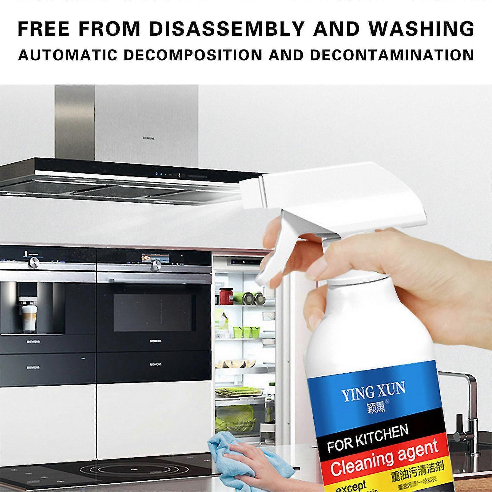 Range Hood Cleaner Oil Fume Cleaner Oil Stain Remover Kitchen Oil Stain ...