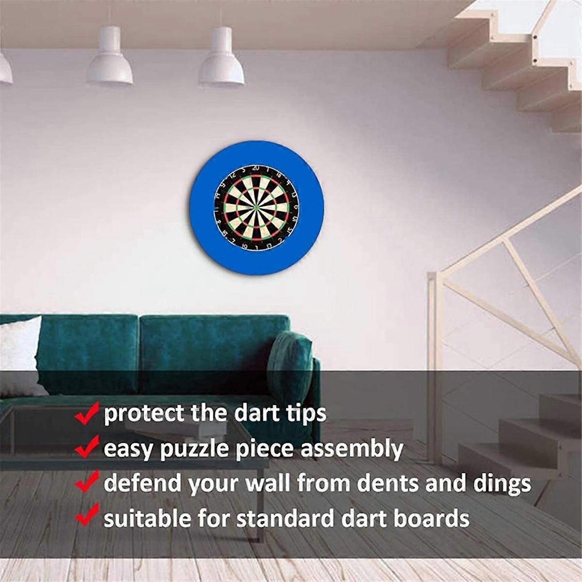 Dartboard Surround Wall Protector Eva Splicing Dartboard Backboard ...