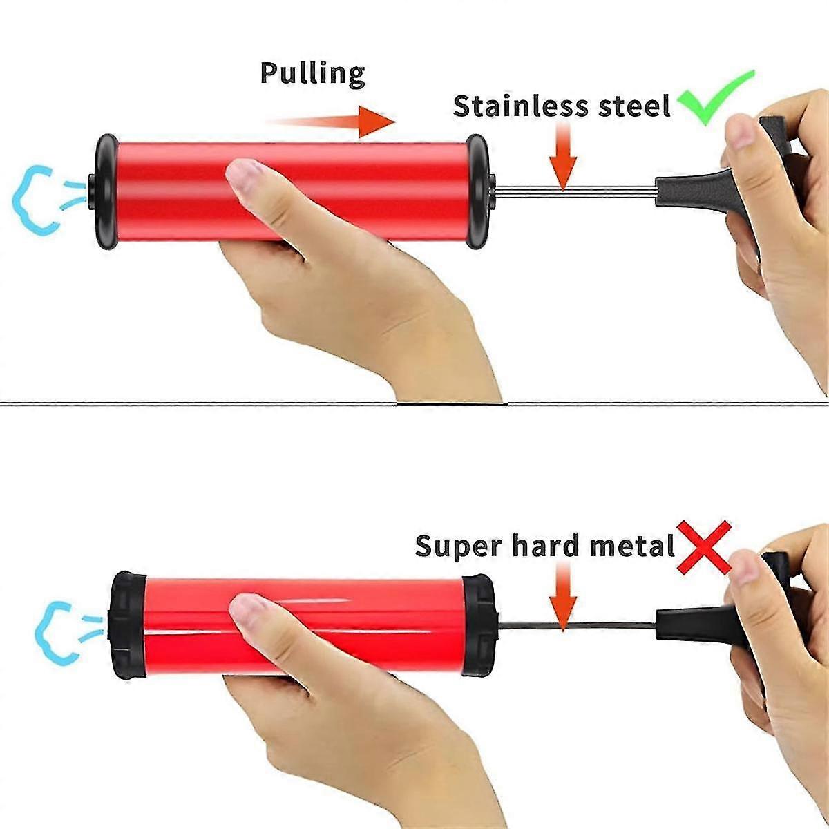 Soccer Ball Pump Ball Pump Compact Sports Ball Pump Set with 5 Needles ...