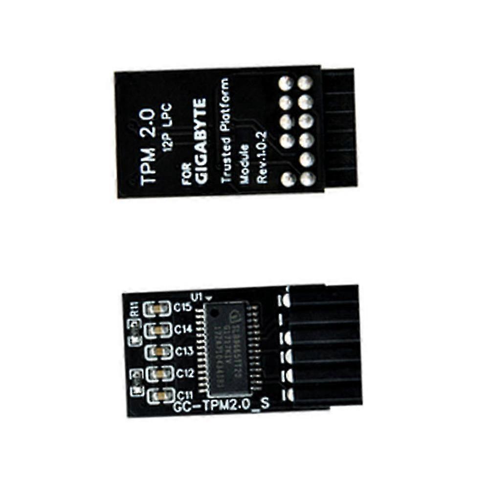 Tpm 2.0 Encryption Security Module Remote Card Windows 11 Upgrade Lpc Tpm2.0 Module 12 Pin For ...