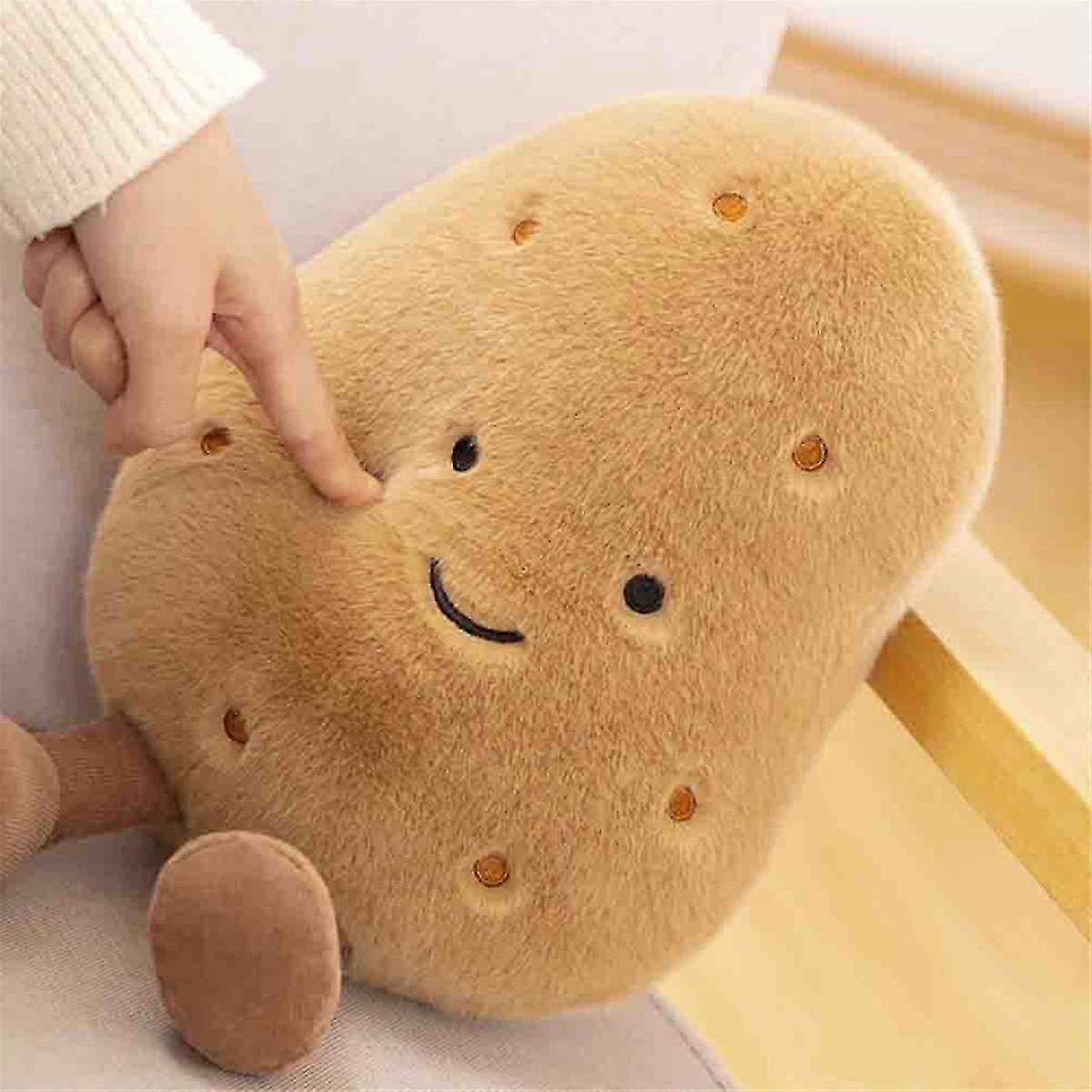 Large Potato Stuffed Animal - Kawaii Potato Plush - Plushy And Squishy ...