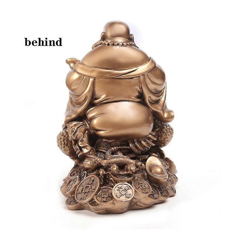 Chinese Mido Buddha Turtle and Buddha Statue Sculpture, Resin Modern ...