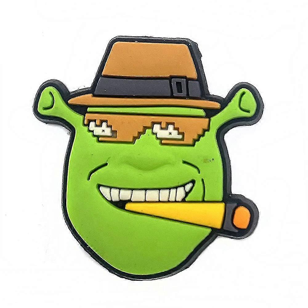 10 st Shrek Tema Crocs Skor Berlocker Söt Sko Sandaler Dekoration ...
