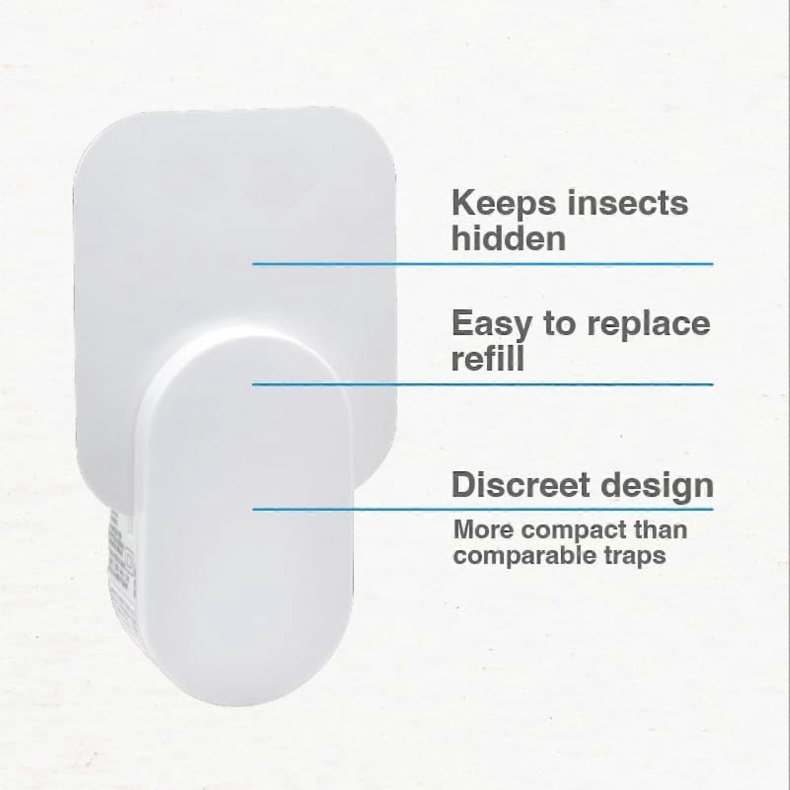 Indoor Plug-in Fly Traps for Flies, Fruit Flies, Moths, Gnats, and ...
